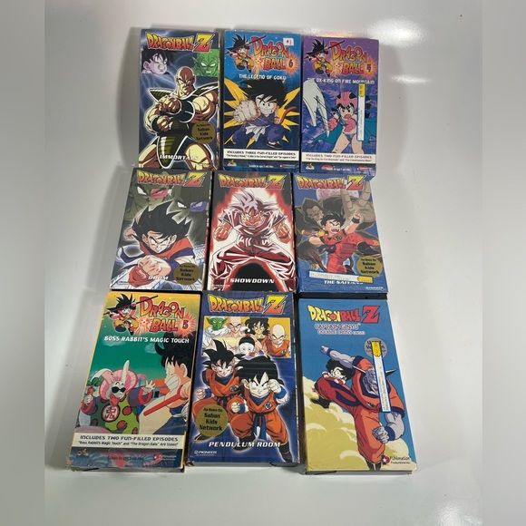 Dragonball Z | Cameras, Photo & Video | Dragon Ball Z Vhs Collection ...